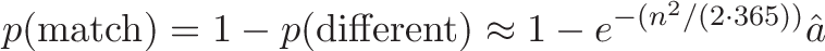 Understanding the Birthday Paradox – BetterExplained